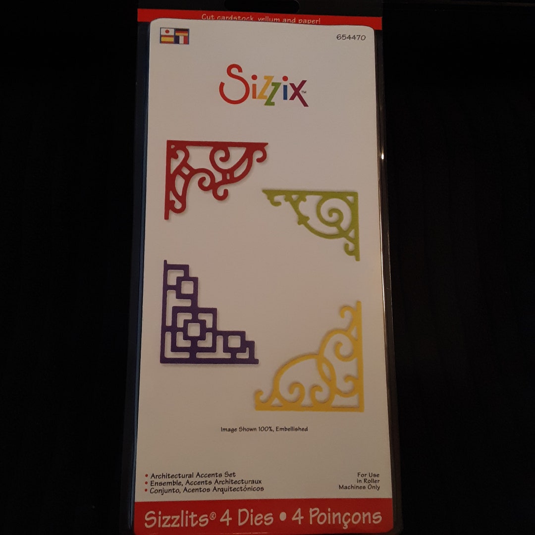 Sizzix Sizzlits Die; Decorative Flourishes Set; 656538 - Etsy
