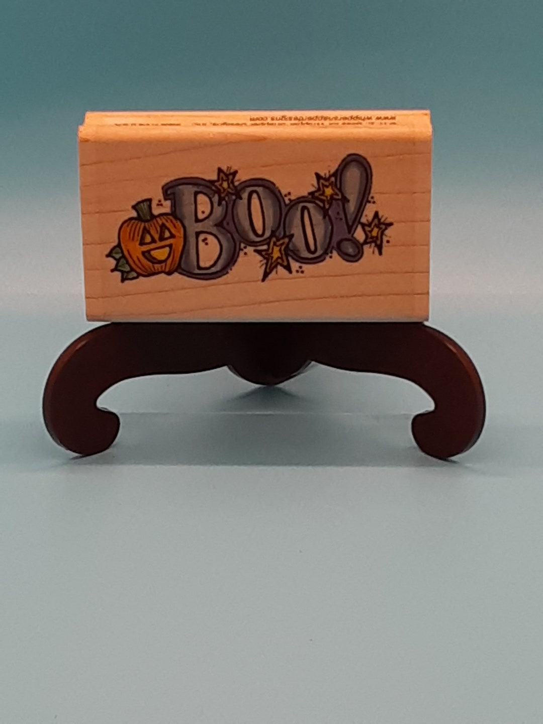 Whipper Snapper Rubber Stamp; Boo!; D013 - Etsy