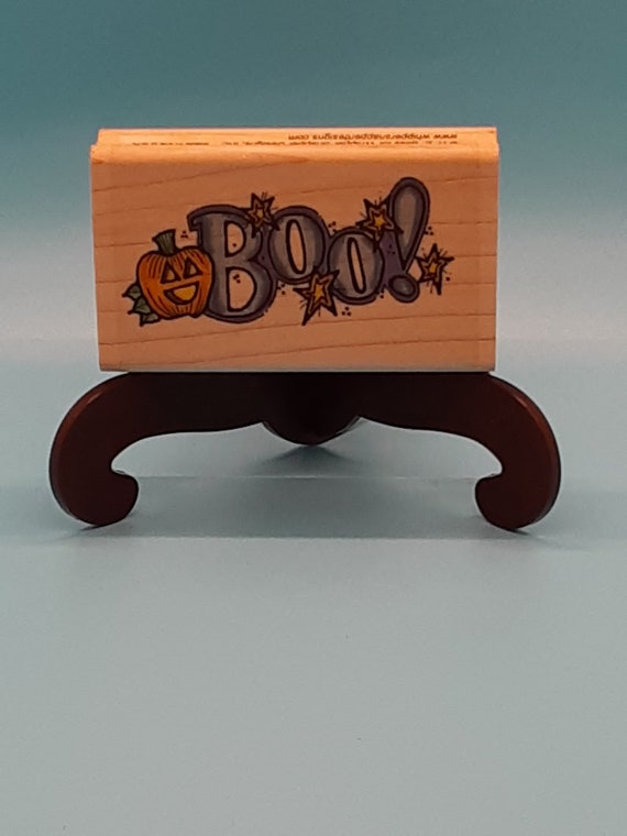 Whipper Snapper Rubber Stamp Boo D013 - Etsy
