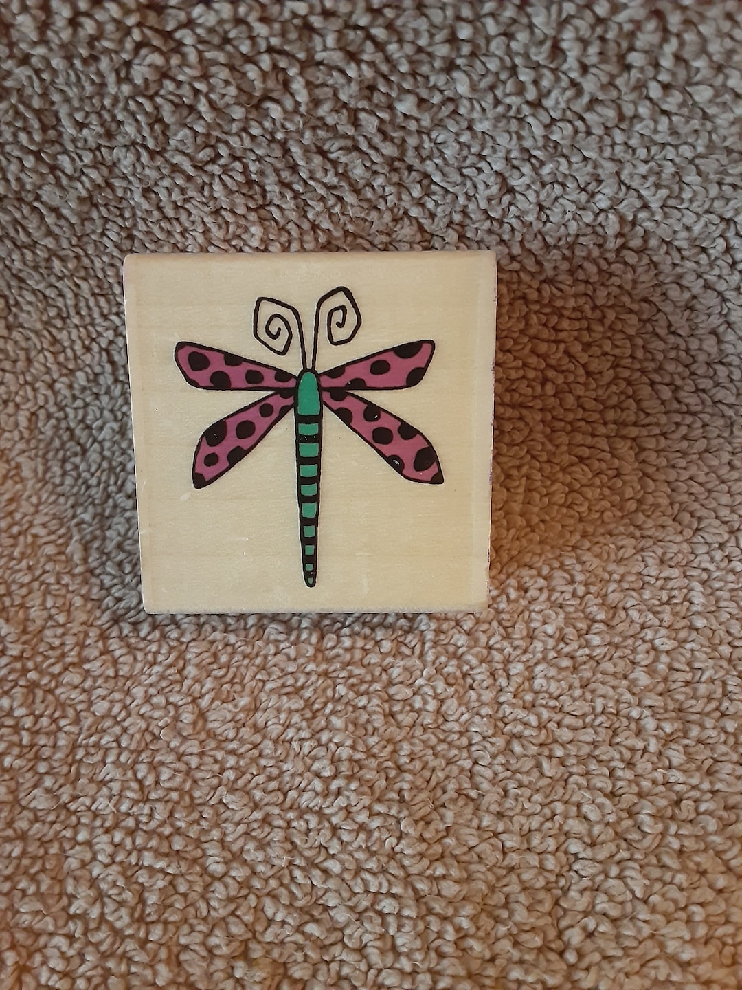 Uptown Rubber Stamps; Whimsy Dragonfly; D8052 - Etsy