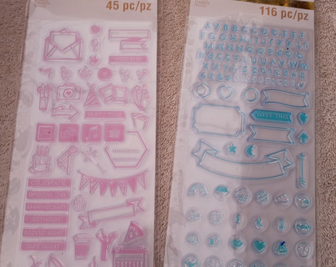 Provo Craft Cuttlebug Die; 5 Piece Celebration Stamps - Etsy