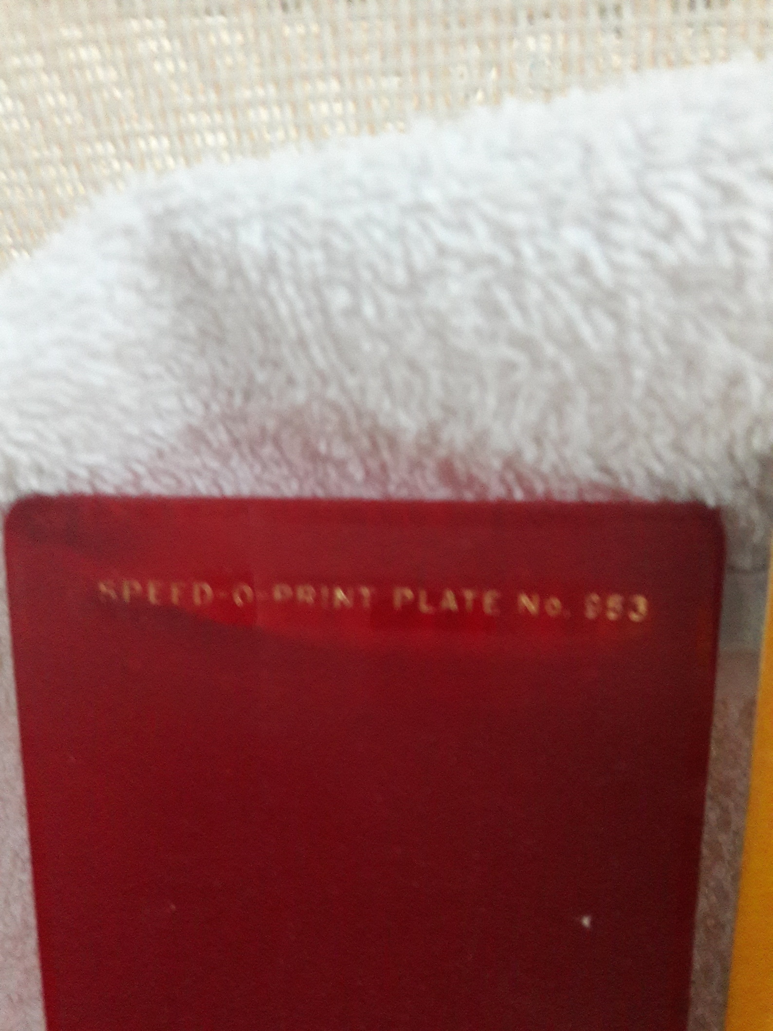 Vintage Speed-O-Print Plastic Shading Plate-Medium Dot | Etsy