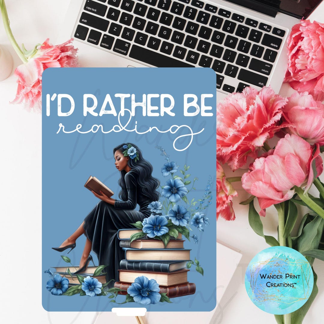 NOOK Insert for Clear Case | NOOK Skin Printable | Blue Dream Reads ...