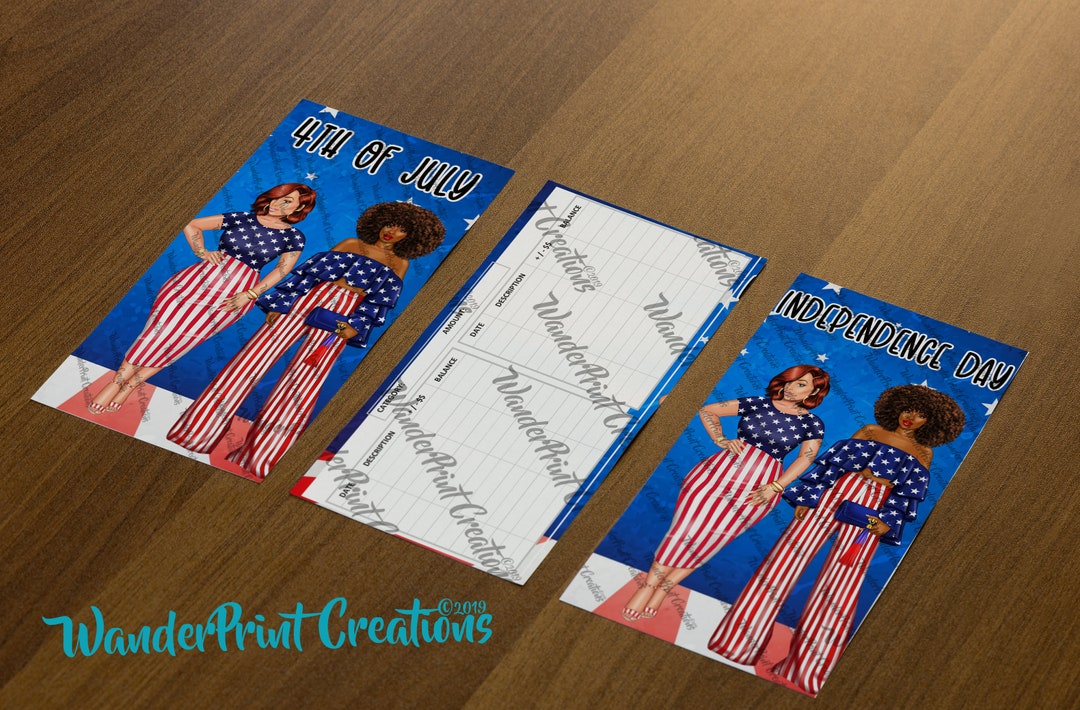 INDEPENDENCE DAY / 4th of JULY Cash Envelope Set : Printable Budget ...