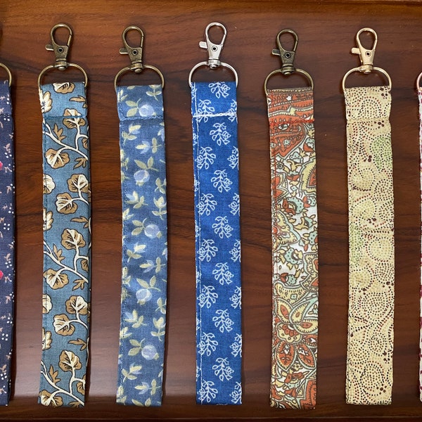 Fabric Keychains - Etsy