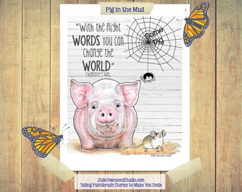 Digital Charlottes Web - Etsy