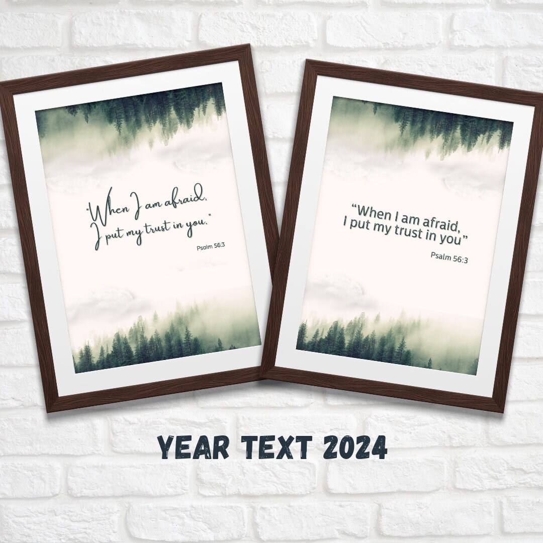 JW Year Text 2024 Poster. JW Gifts for Friends. JW Stationary. - Etsy