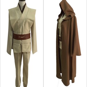 Star Wars Jedi Warrior Costume Hooded Cloak, Clothing Suit, Halloween ...