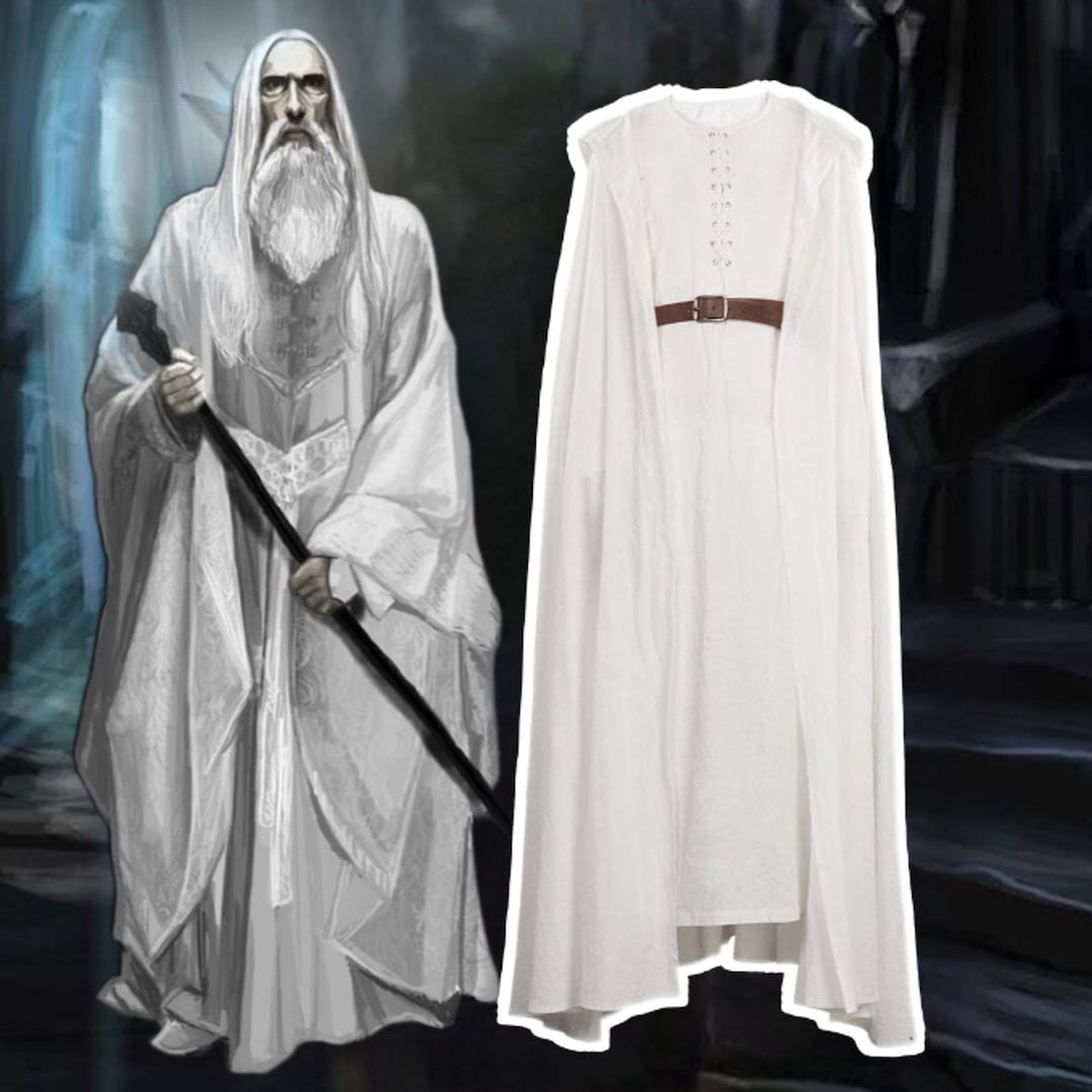 The Hobbit Gandalf Costume,the Lord of the Rings Cosplay Costume Adults ...