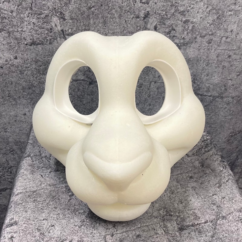 Fursuit Head Toony Cat Base - Etsy