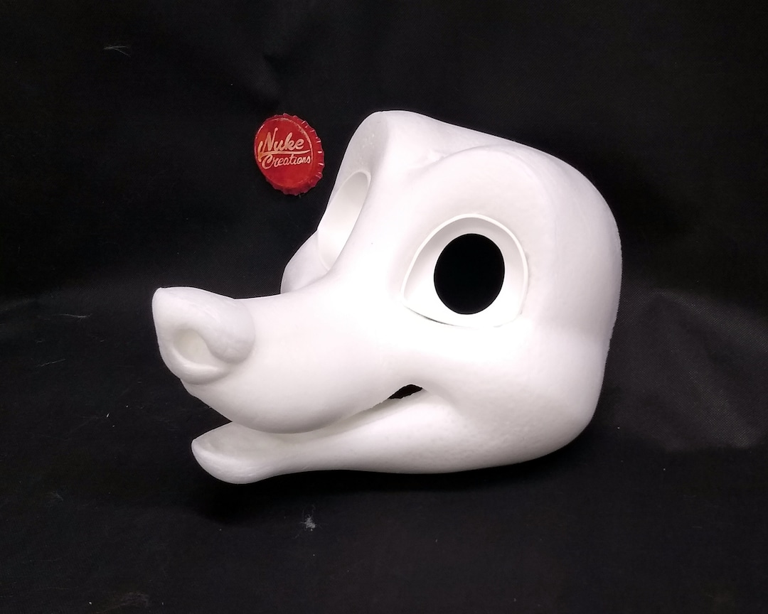 Toony Small Canine Head Base (updated Shape) - Etsy