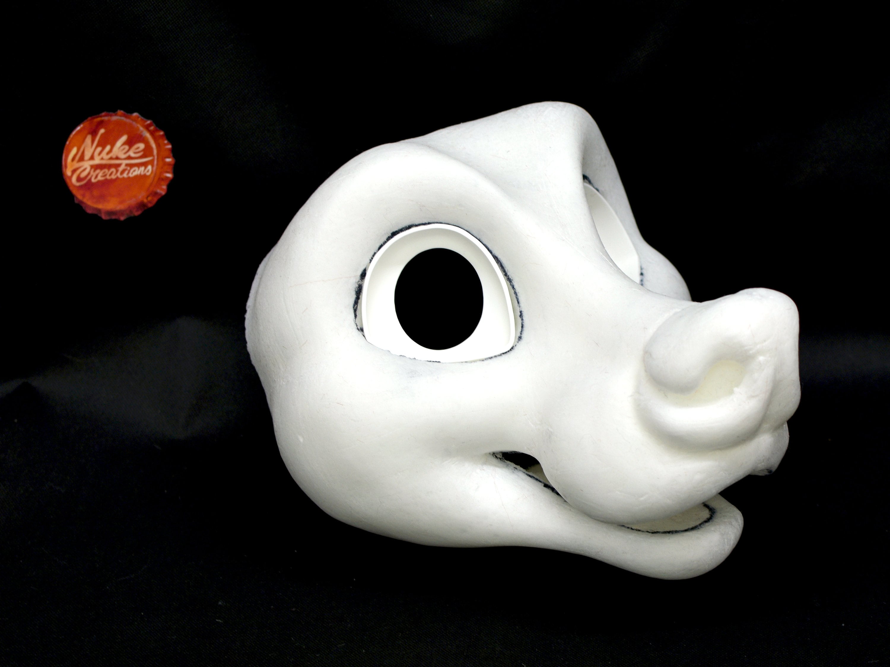 Toony hyena head base | Etsy