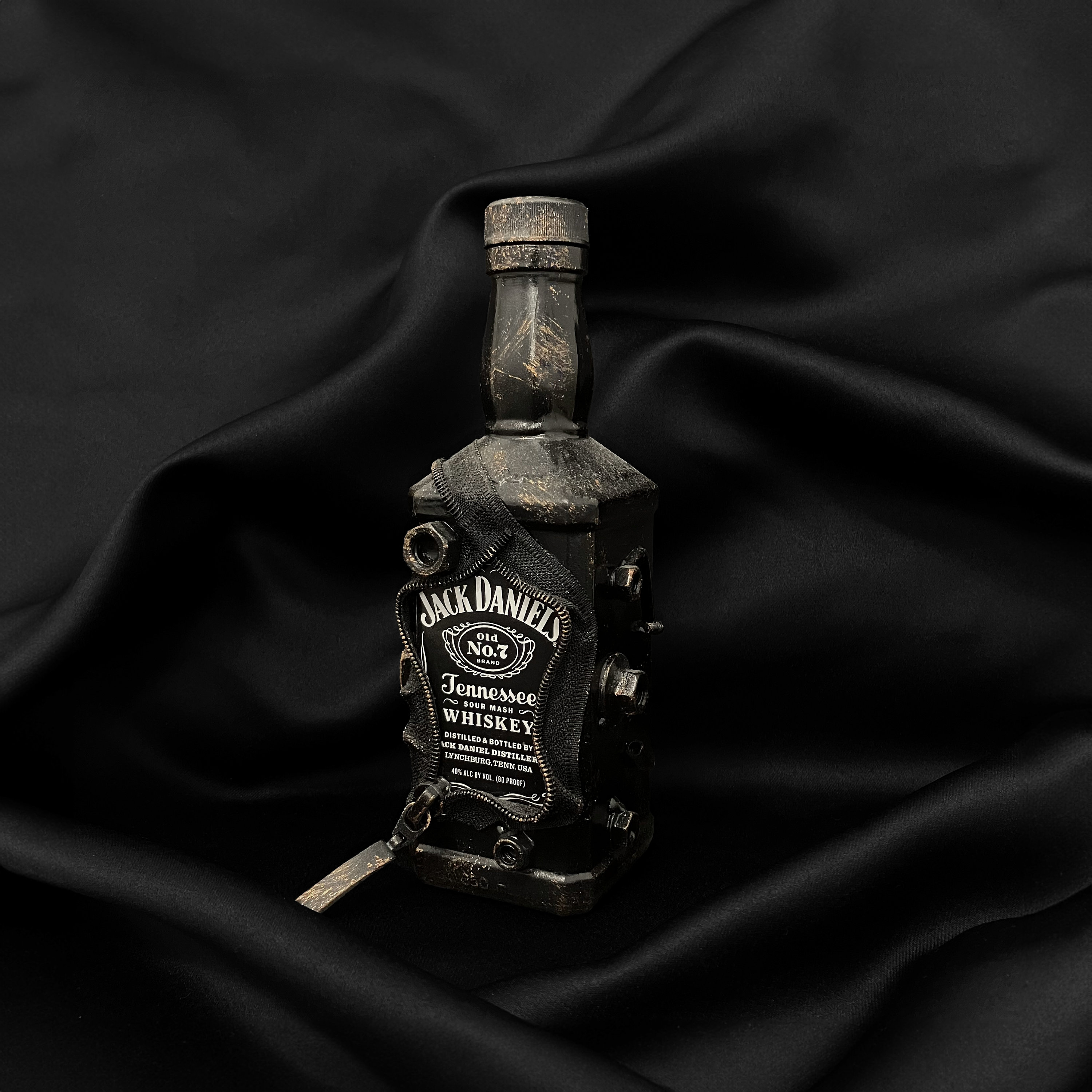 Personalized Unique Decorated Steampunk Whiskey Bottles, New Styled Bar ...