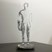 The Man Wire Sculpture, Wire Human Figure, 3d Metal Wire Art Statue ...