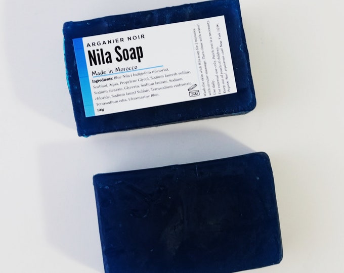 Pure Moroccan Blue Nila Powder for Face & Body - Natural Beauty Ritual ...