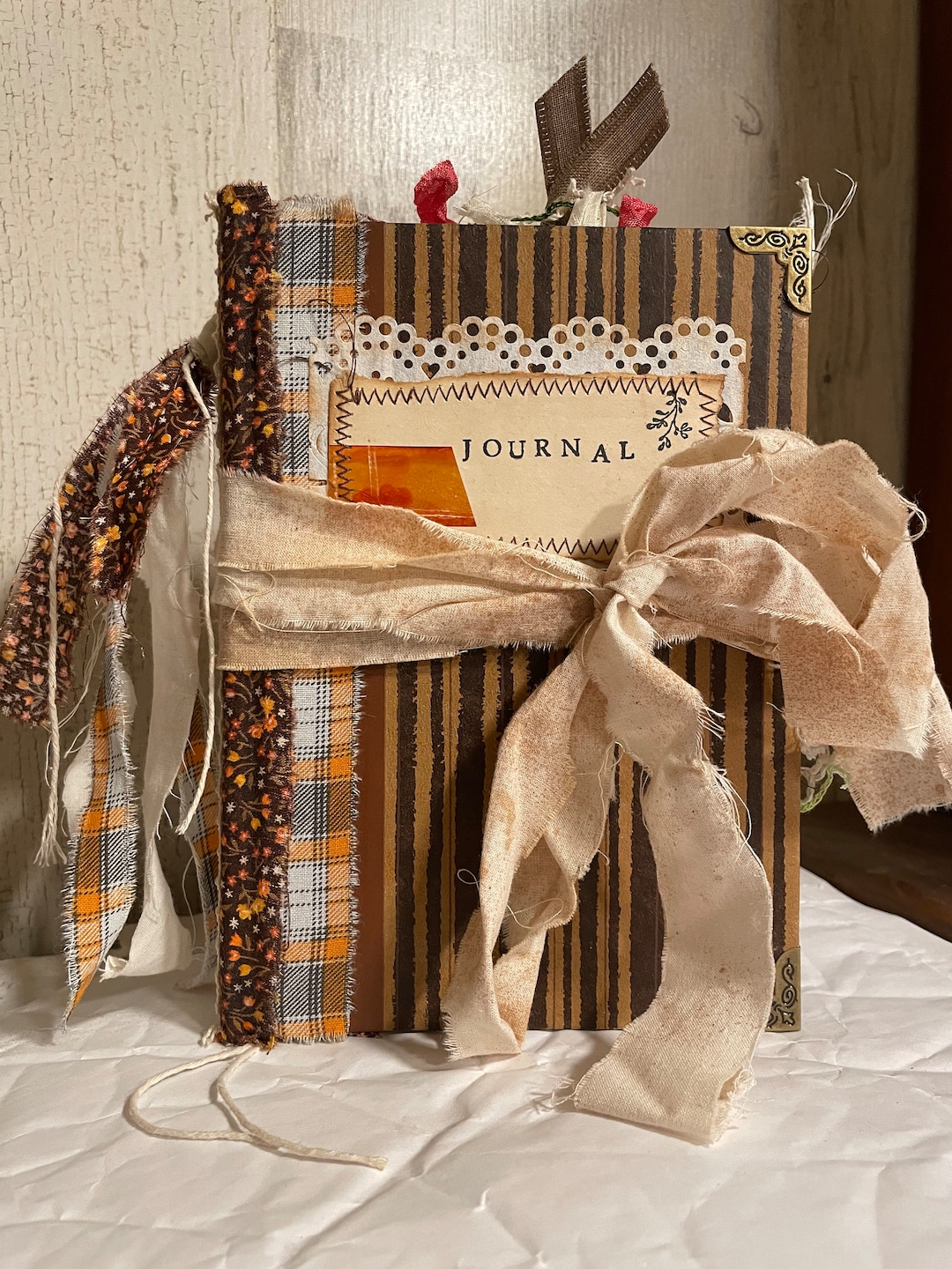 Junk Journal Vintage Book Hard Cover Handmade - Etsy