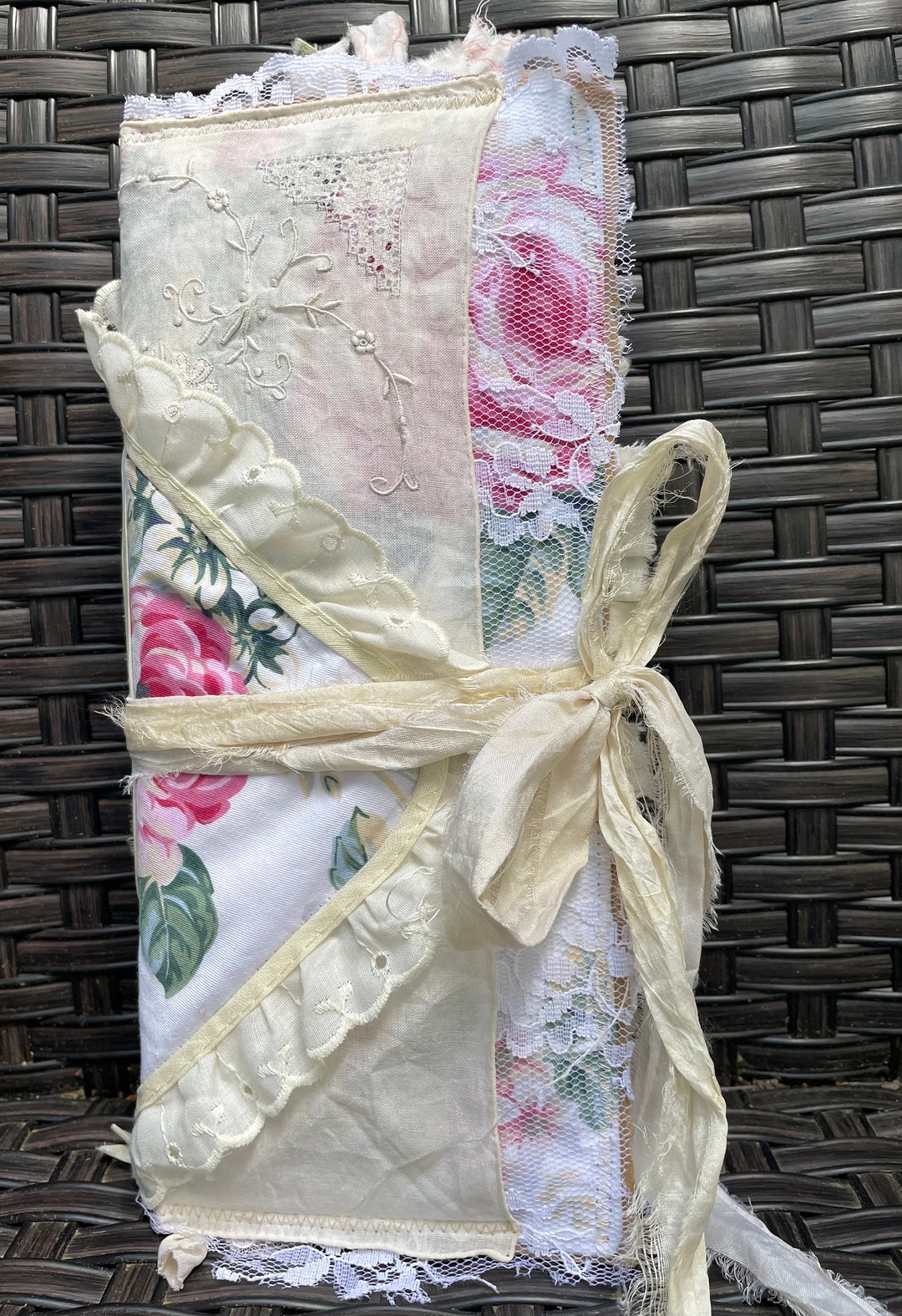 Handmade Lace and Ruffle Junk Journal for Sale - Etsy