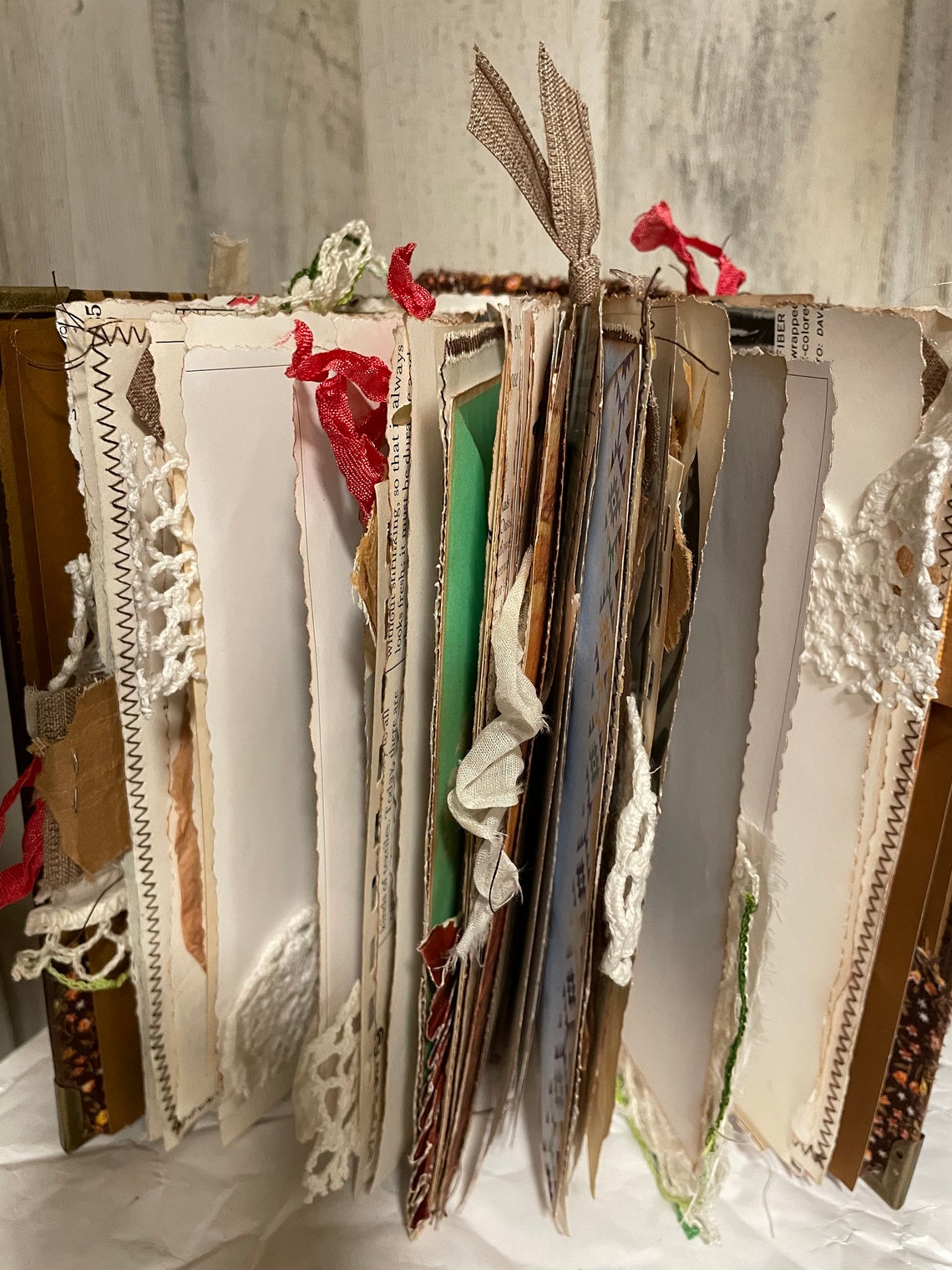 Junk Journal Vintage Book Hard Cover Handmade - Etsy