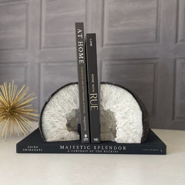 Agate Bookends - Etsy