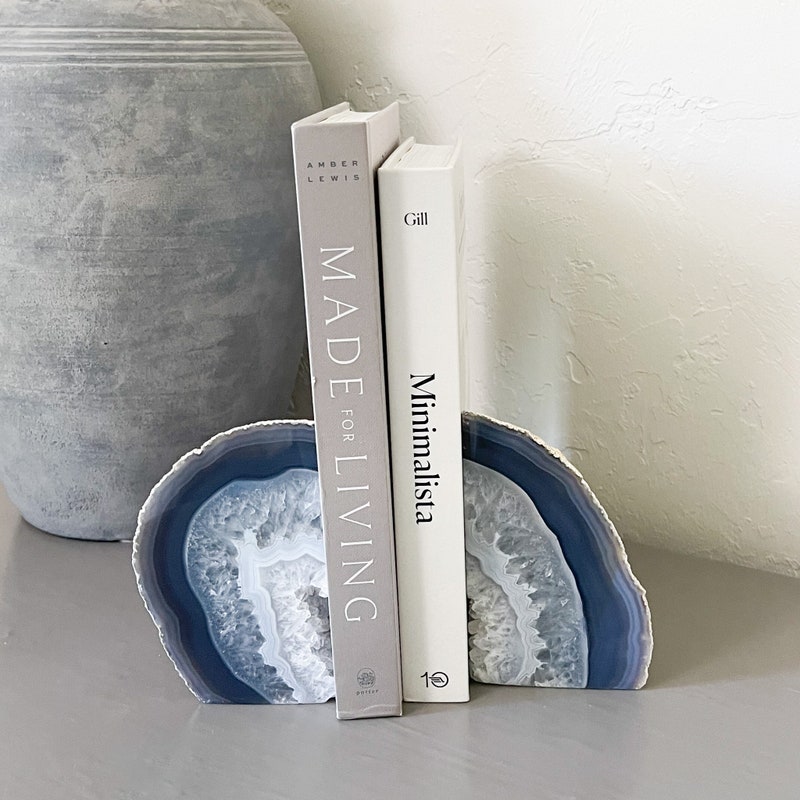 Geode Bookends - Etsy