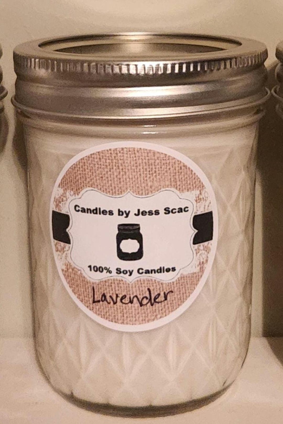 Aromatherapy - Soy Candle in 8 Oz Jam Jar (single Wick) - Etsy