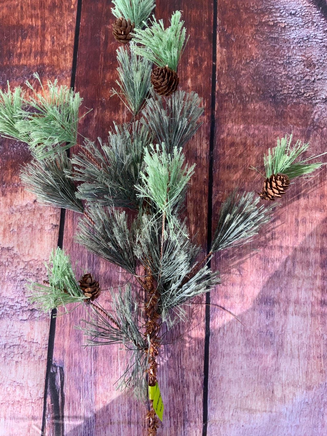 25” Deluxe Smokey Pine Spray, Winter Deluxe Smokey Pine Spray, Christmas Deluxe Smokey Pine ...