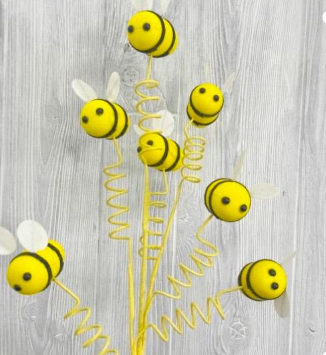 Bumble Bee 29” 7 Bee Spray, Summer Bumble Bee 29” 7 Bee Spray, Sping ...