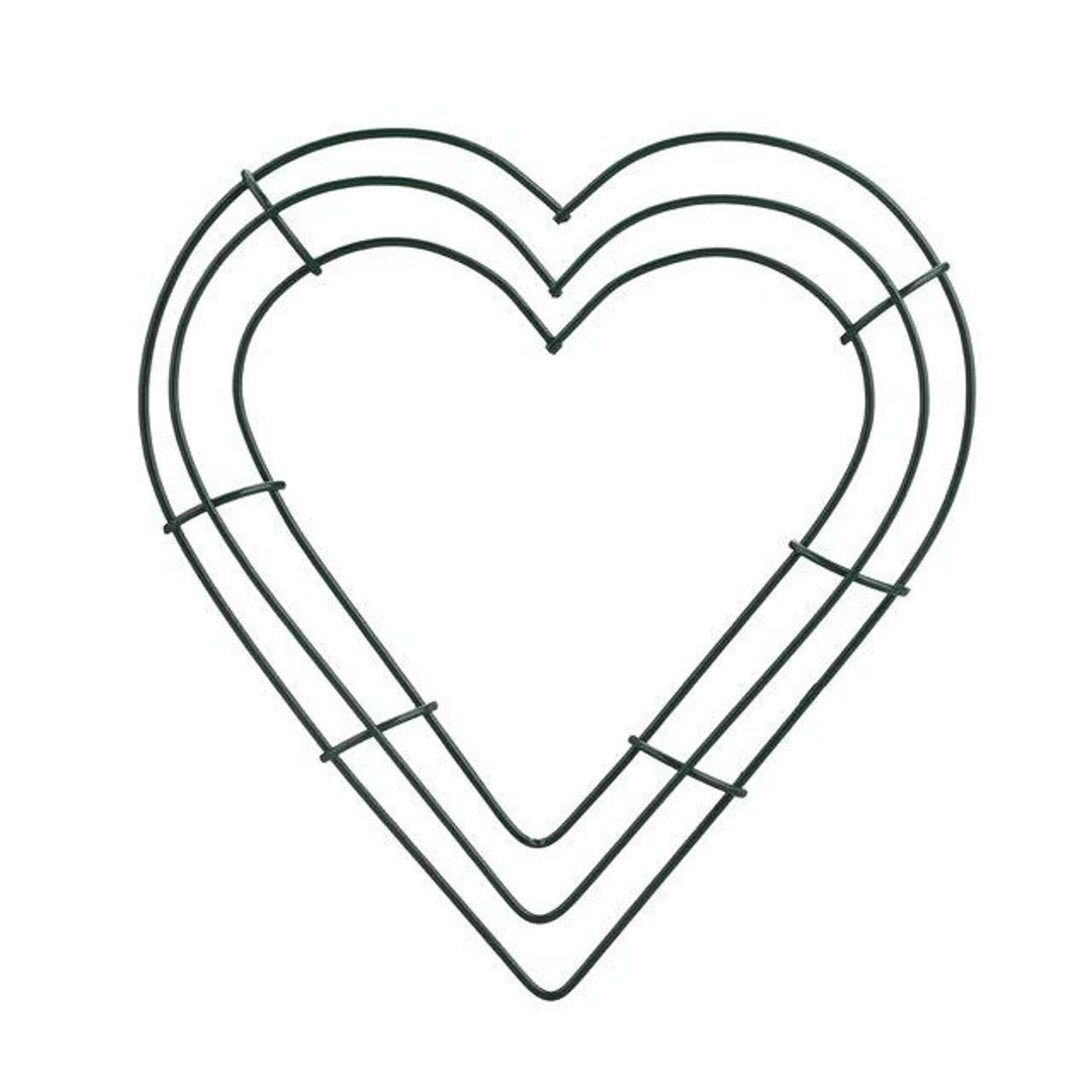 12” Heart Metal Wire Frame for Valentines. - Etsy