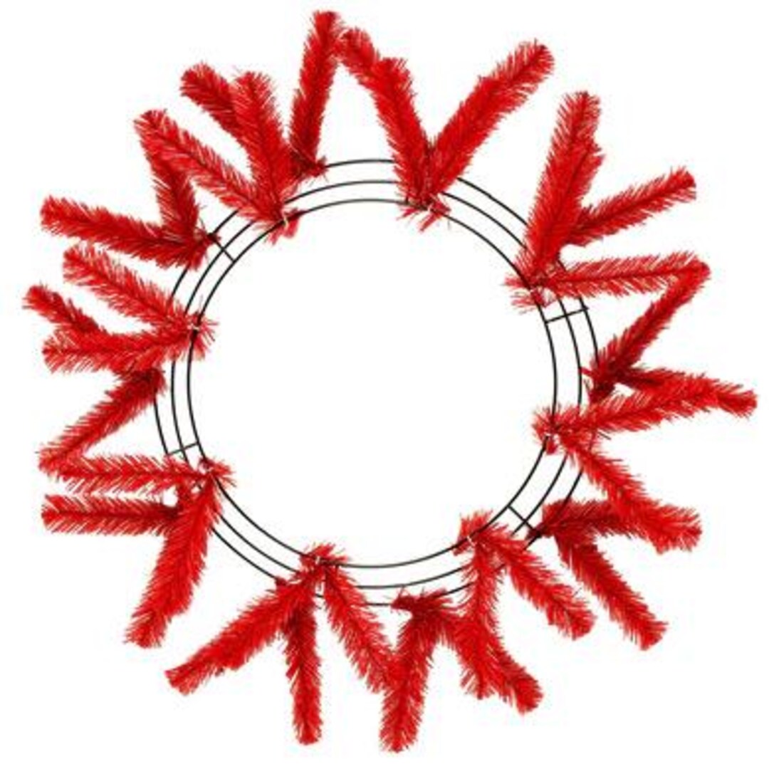 Red 15”-24” Work Wreath Form - Etsy