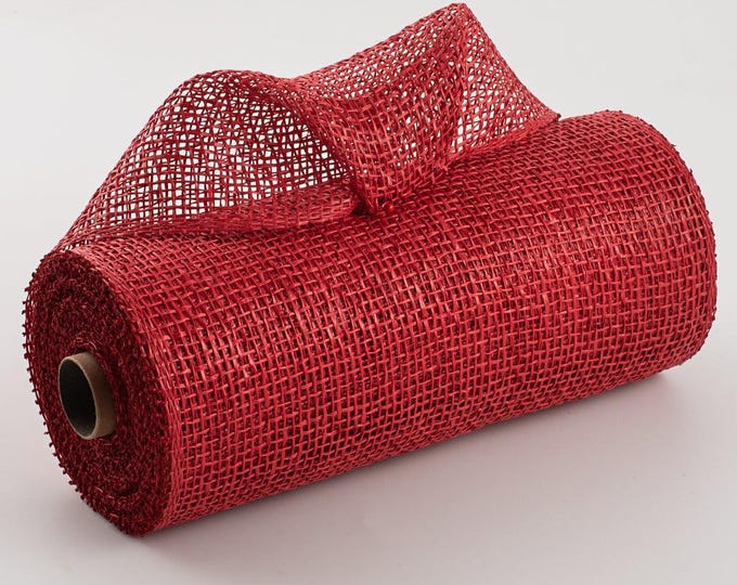 Red Poly Burlap Mesh 10 Inch, Poly Burlap Mesh, Poly Burlap Mesh for ...