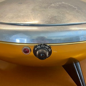 Cory Party Chef MCM Atomic Flying Saucer 13" Electric Skillet in Copper ...