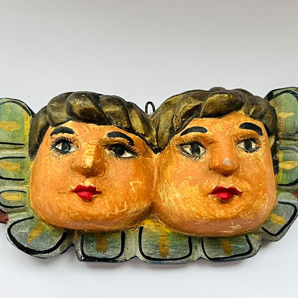 Two Faces Cherub - Etsy