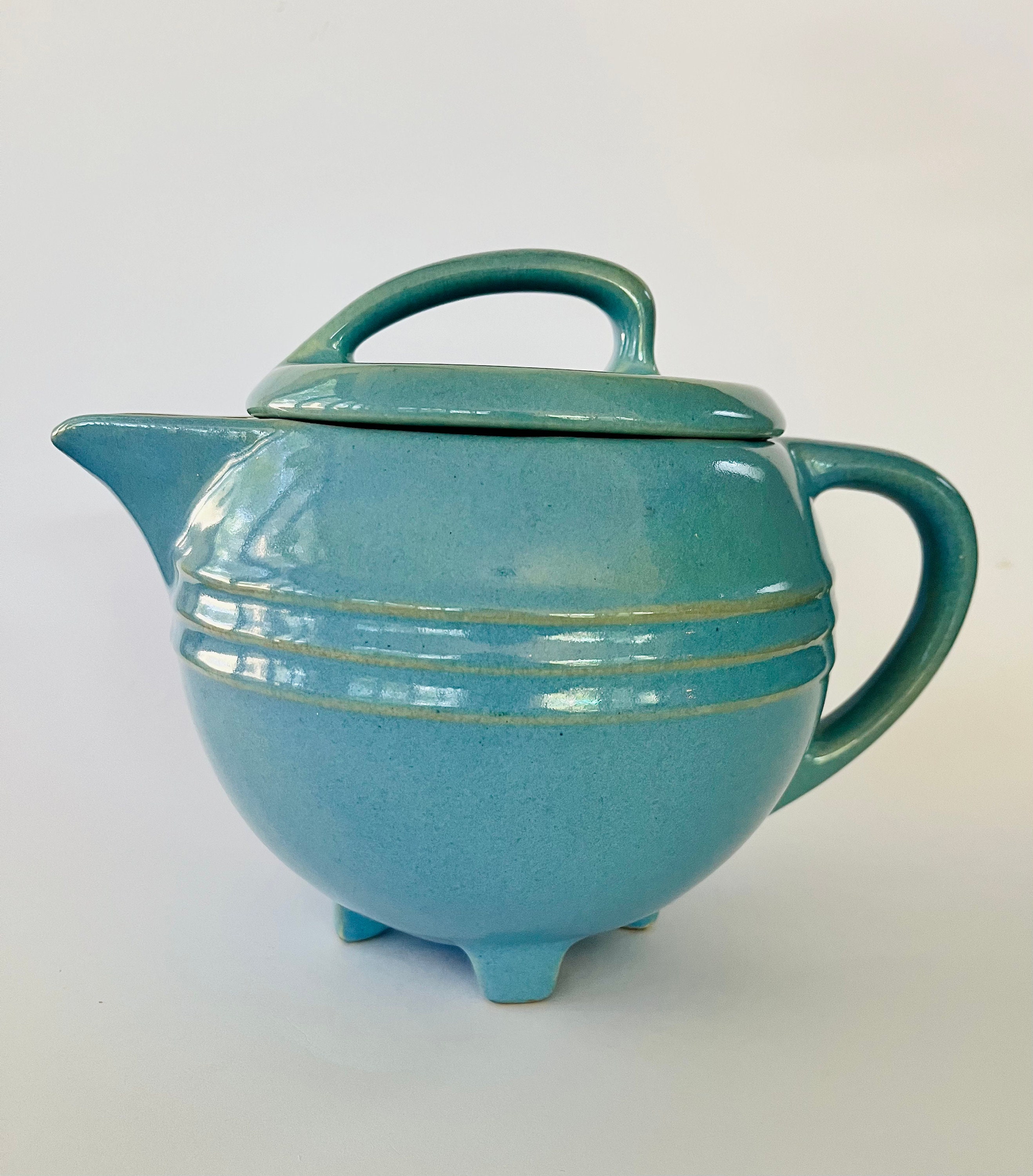 1930's Art Deco Pacific Pottery Hostessware 436 Batter Pitcher in Delph ...