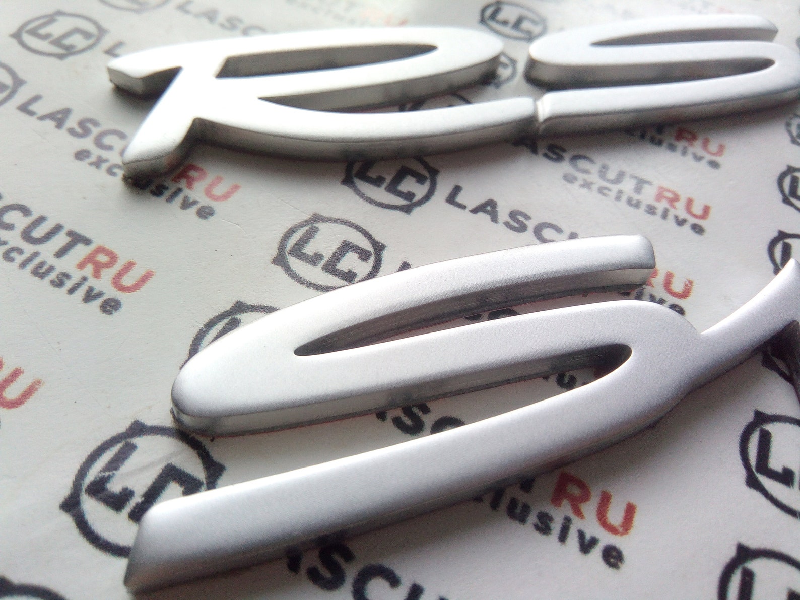 PORSCHE RS 60 Spyder emblem logo badge script matte metal | Etsy