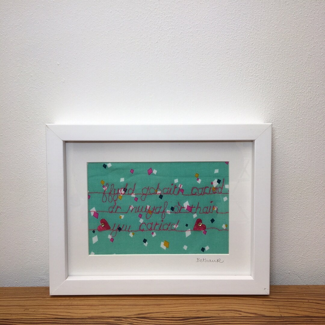 Ffydd Gobaith Cariad - Etsy UK