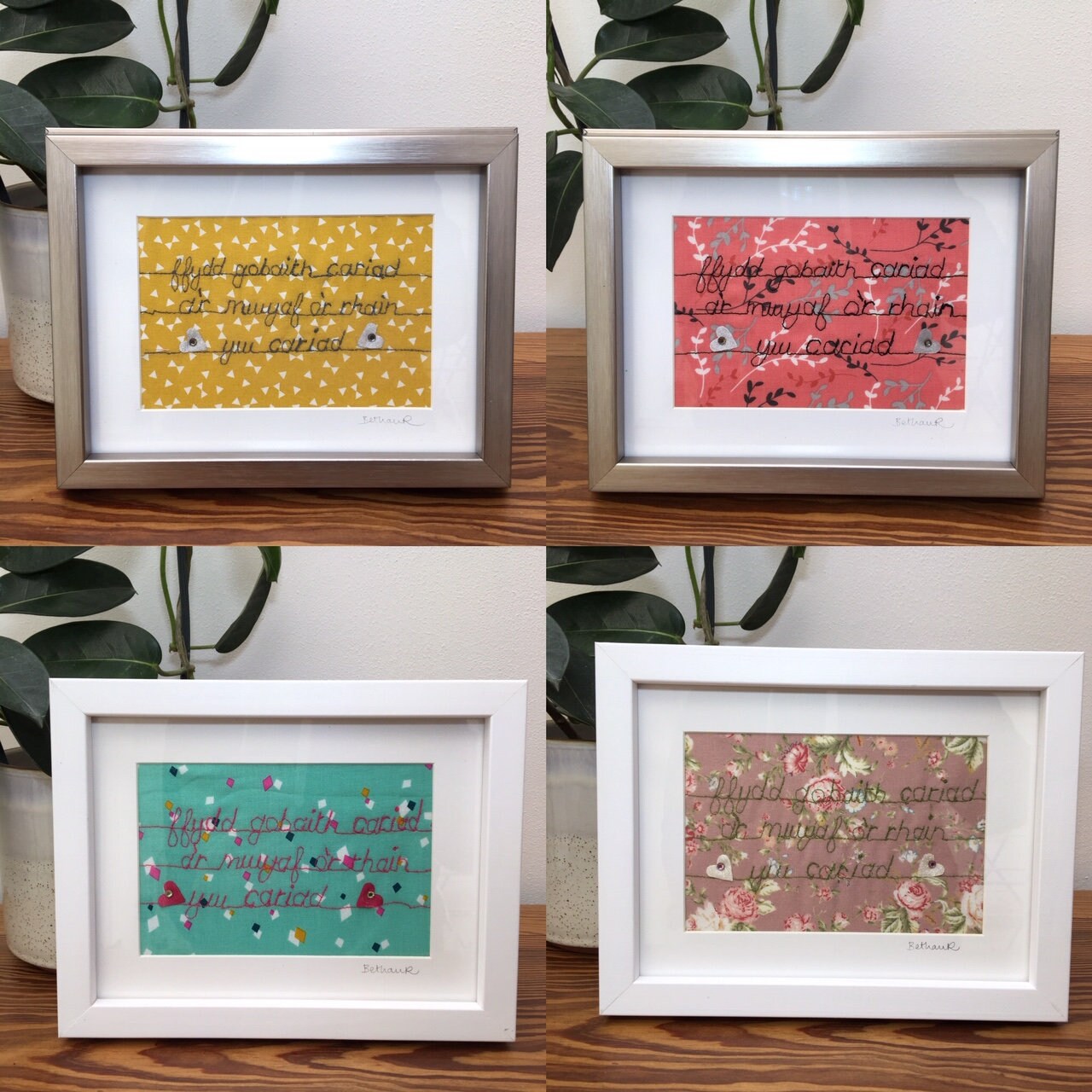 Ffydd Gobaith Cariad - Etsy UK