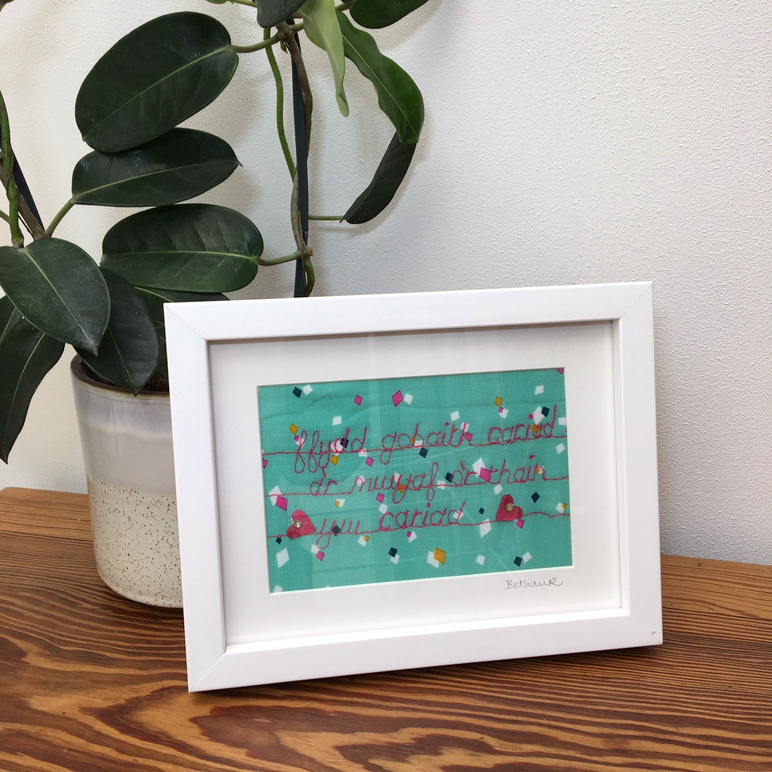 Ffydd Gobaith Cariad - Etsy UK