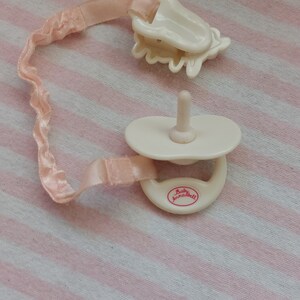 Baby Annabell Interactive Doll Pacifier & Clip Vintage White - Etsy