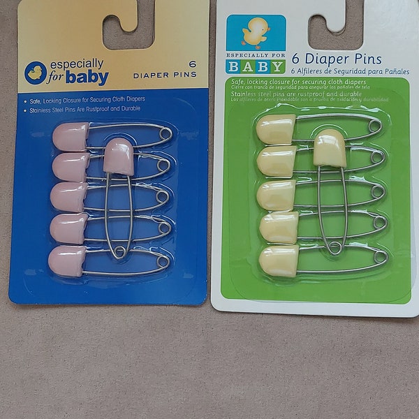 Vintage Diaper Pins - Etsy