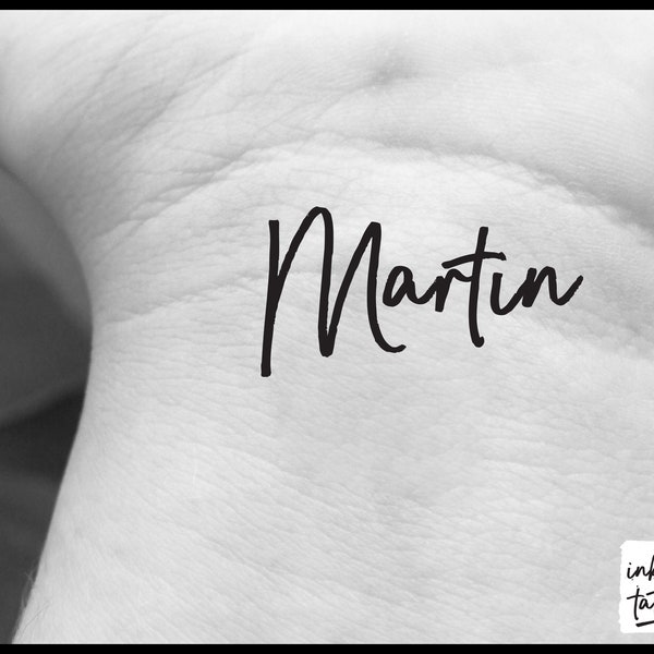 Name Tattoo - Etsy
