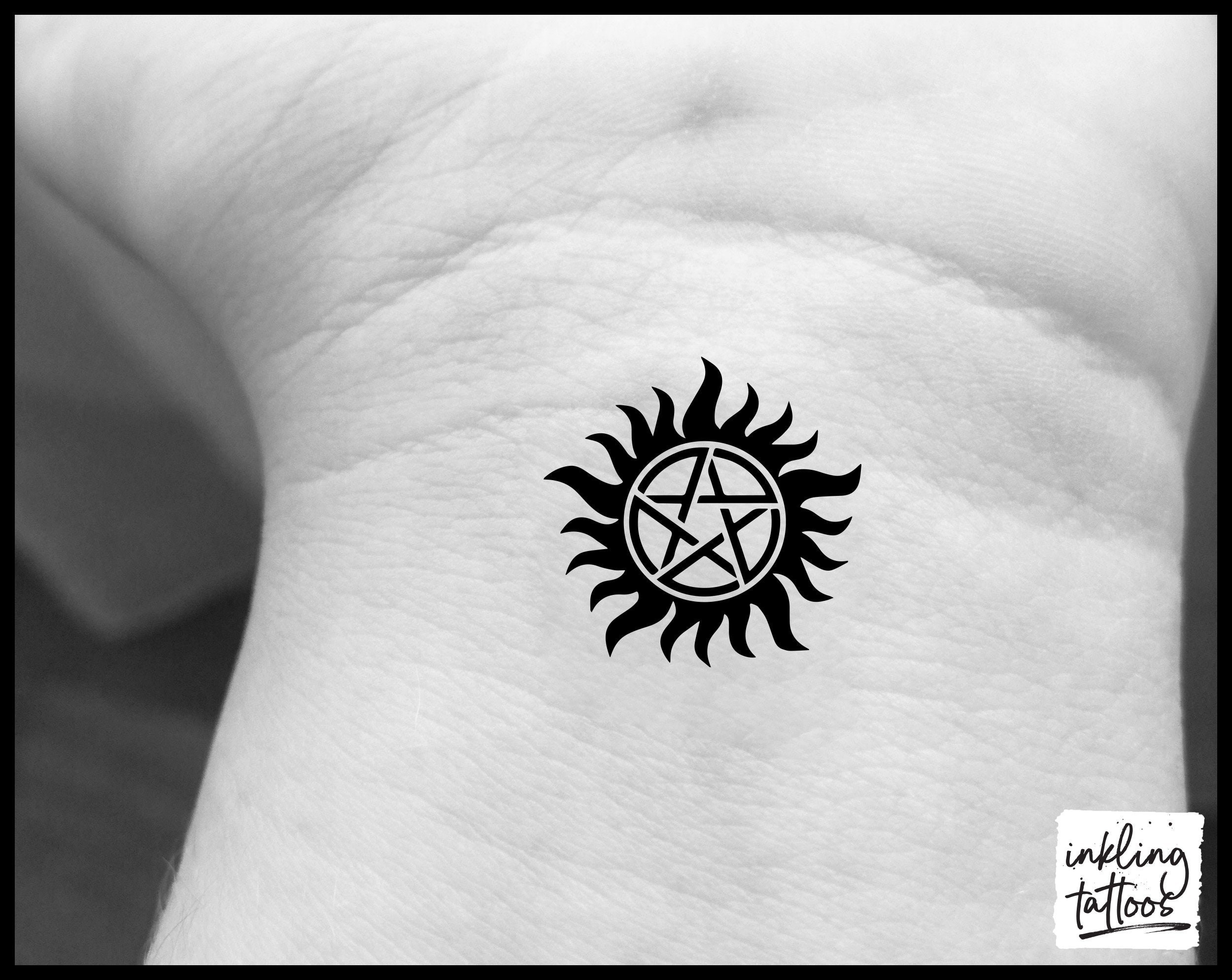 Supernatural Protection Tattoo