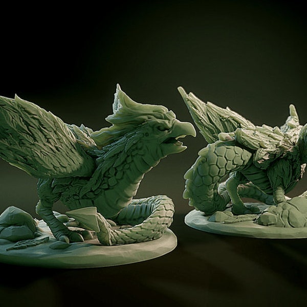 Basilisk Print - Etsy