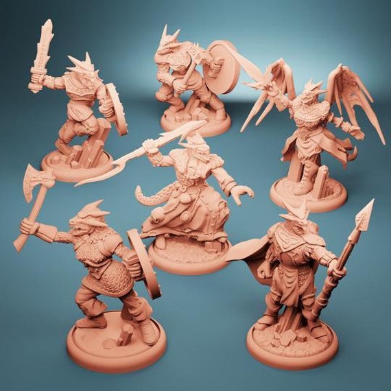 Ice Dragonborn Set - Etsy