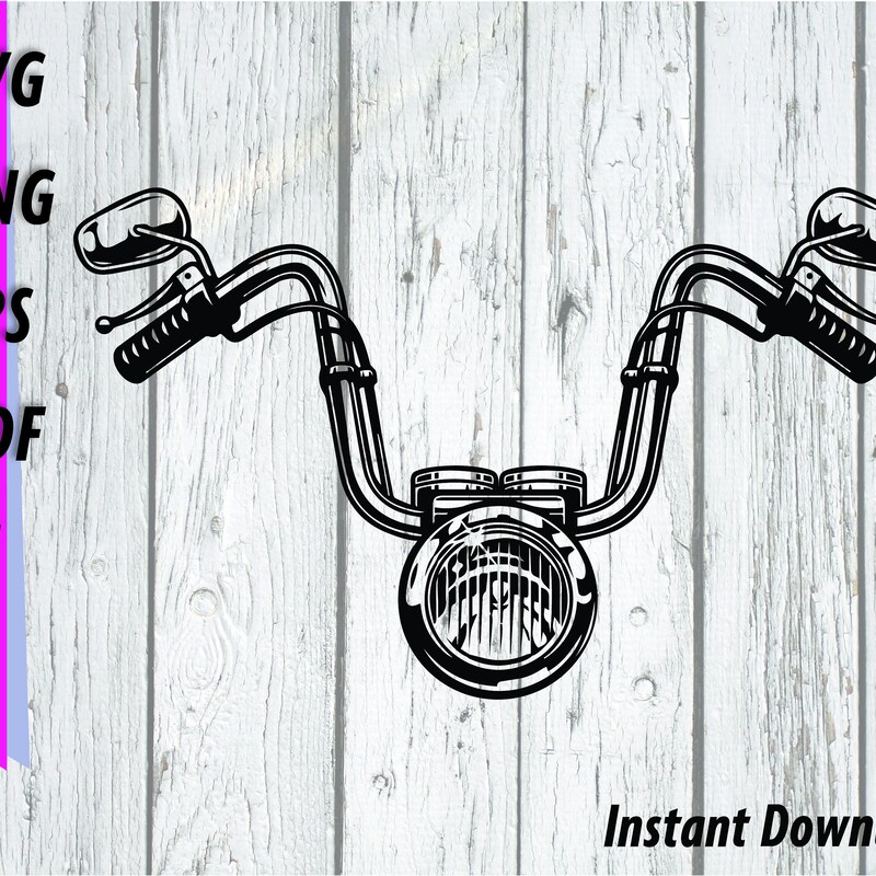 Motorcycle Handlebars Png - Etsy
