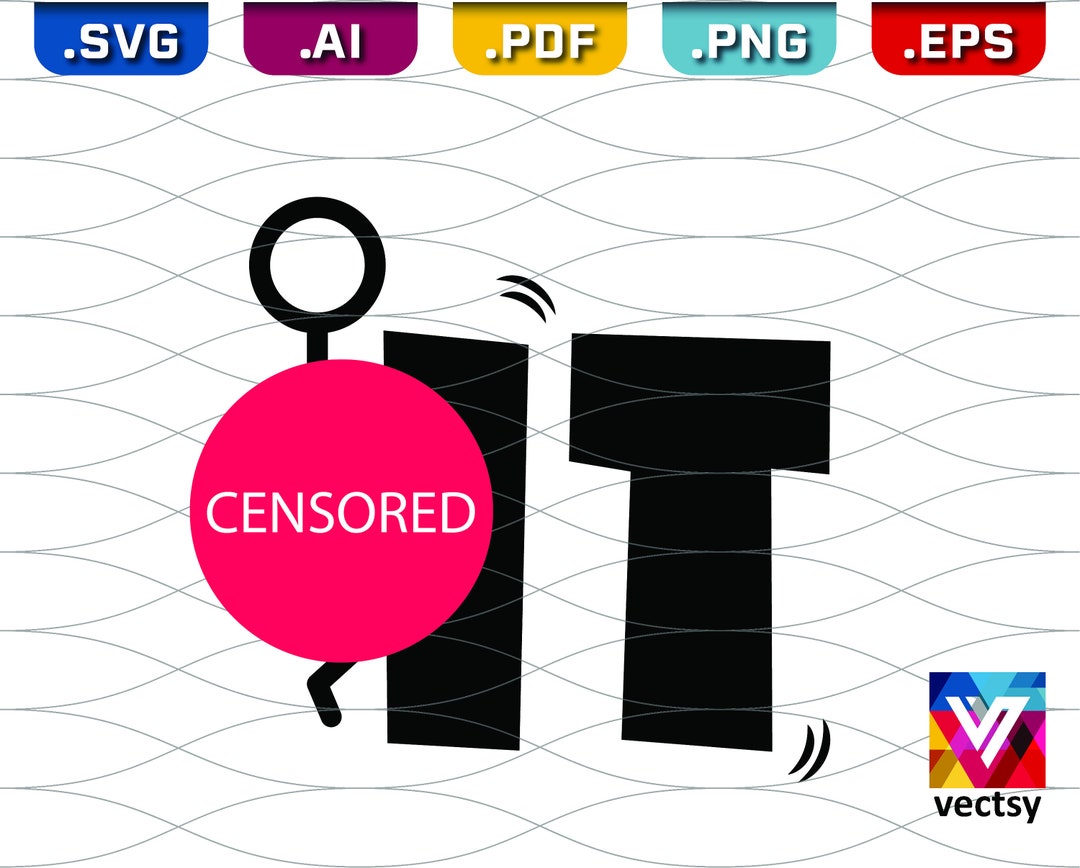 FCK IT SVG Stick Figure Clipart Mature Content - Etsy