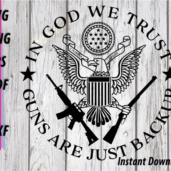 In God We Trust Svg - Etsy