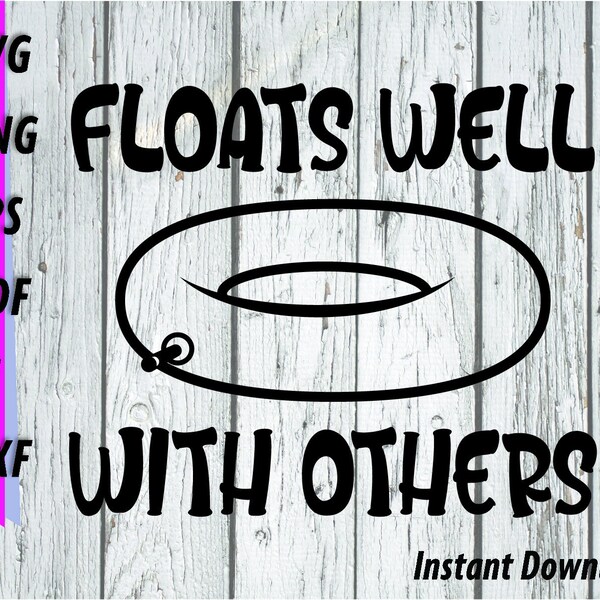 Floats Well With Others Svg - Etsy