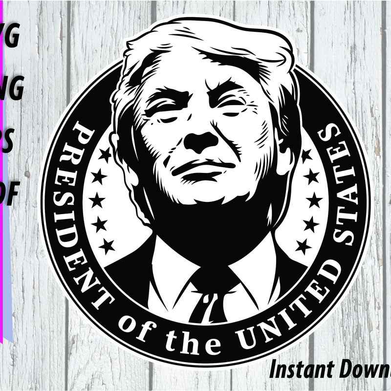 Trump Profile Template - Etsy