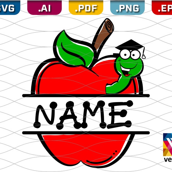 Apple Book Clipart - Etsy