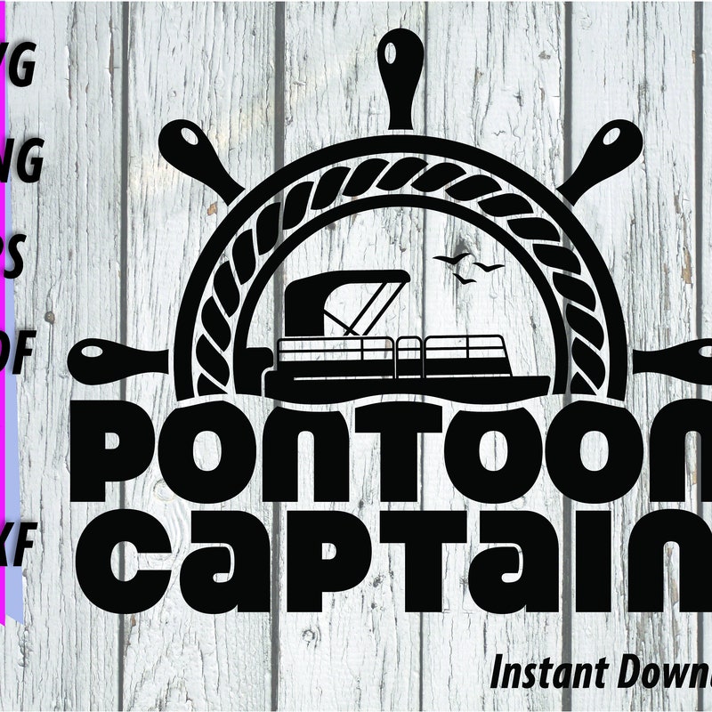 Boat Captain Svg - Etsy